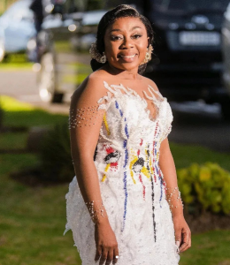 White Traditional Wedding Dress by Bayanda Khathini – Traditional ...